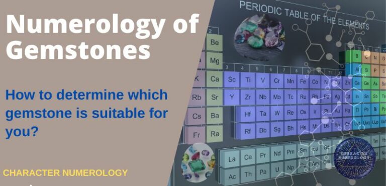 Numerology of Gemstones | Character Numerology