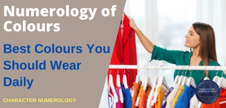 Numerology of Colours to Augment your Energy Vibrations